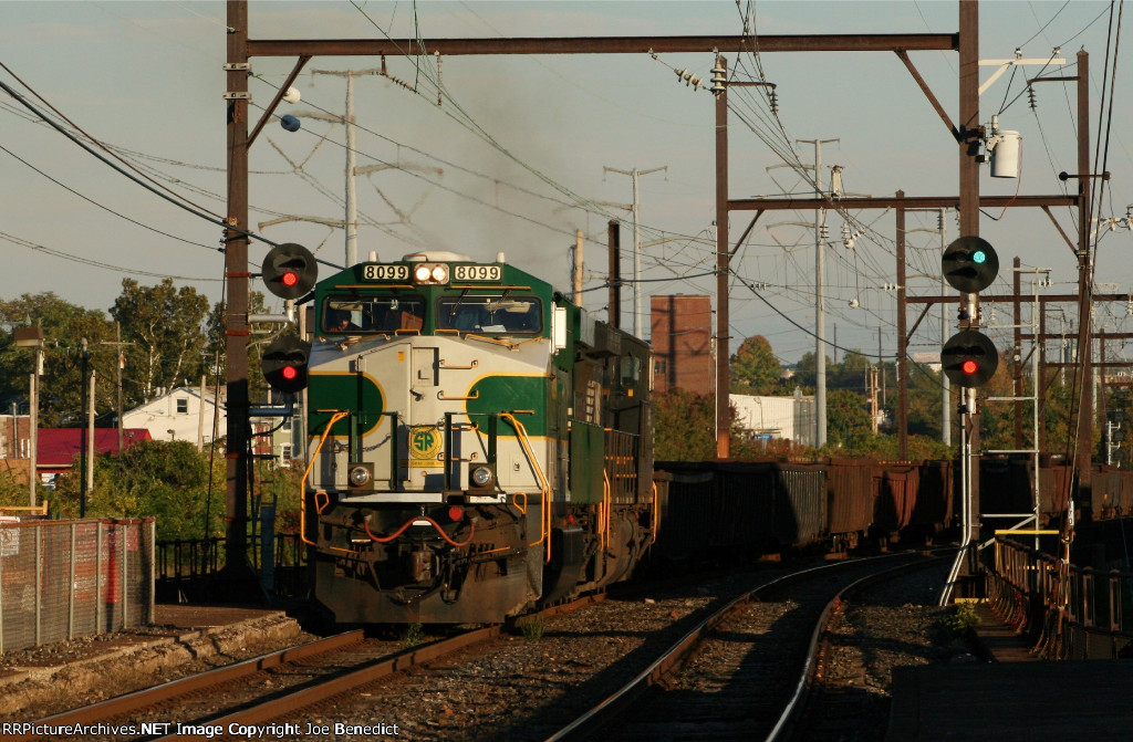 NS 8099 Southern Heritage unit on 60Z